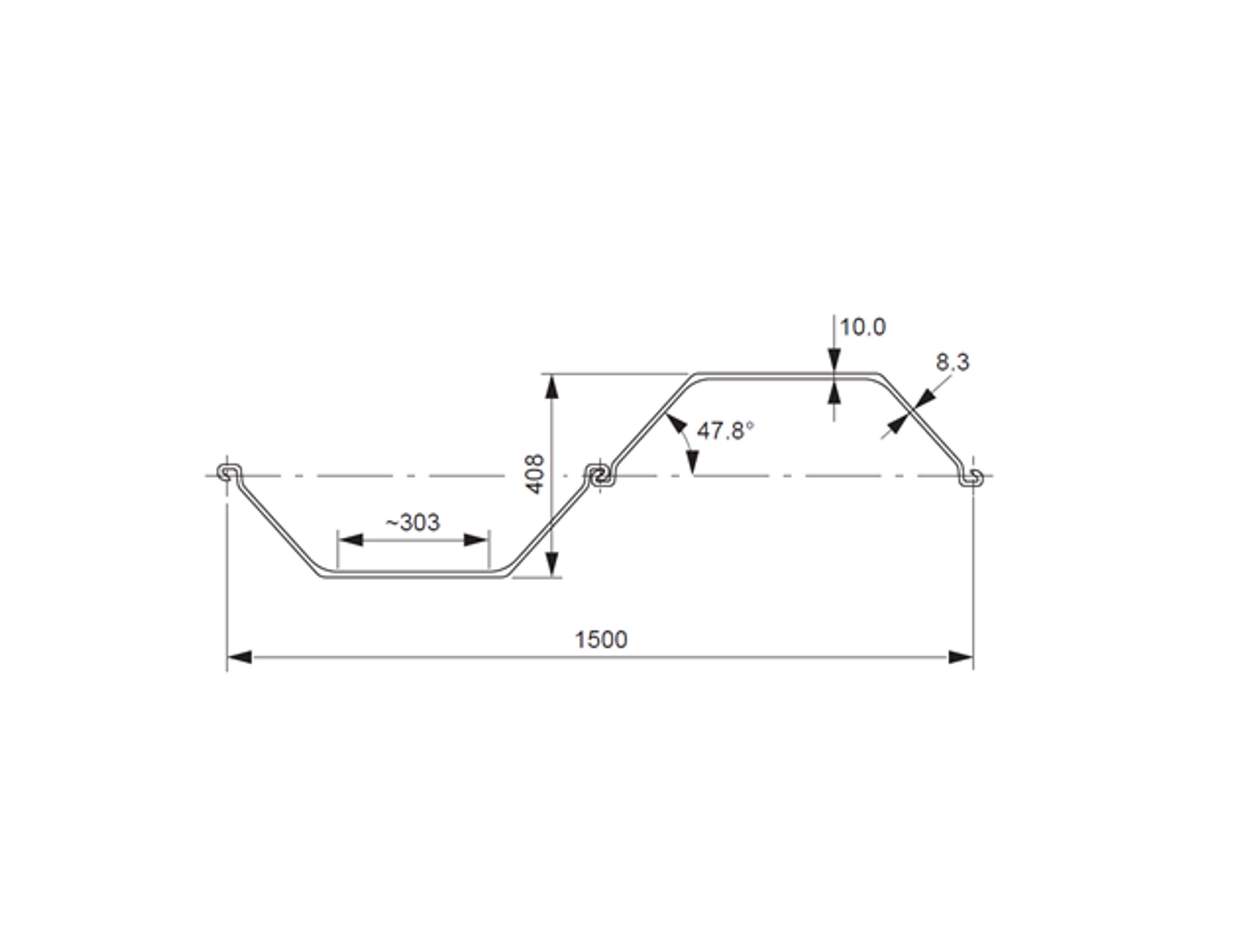 Pu22 Sheet Pile En12063 400x170x15.5 Type 2 4 Pz22 Pz27 Hot Rolled